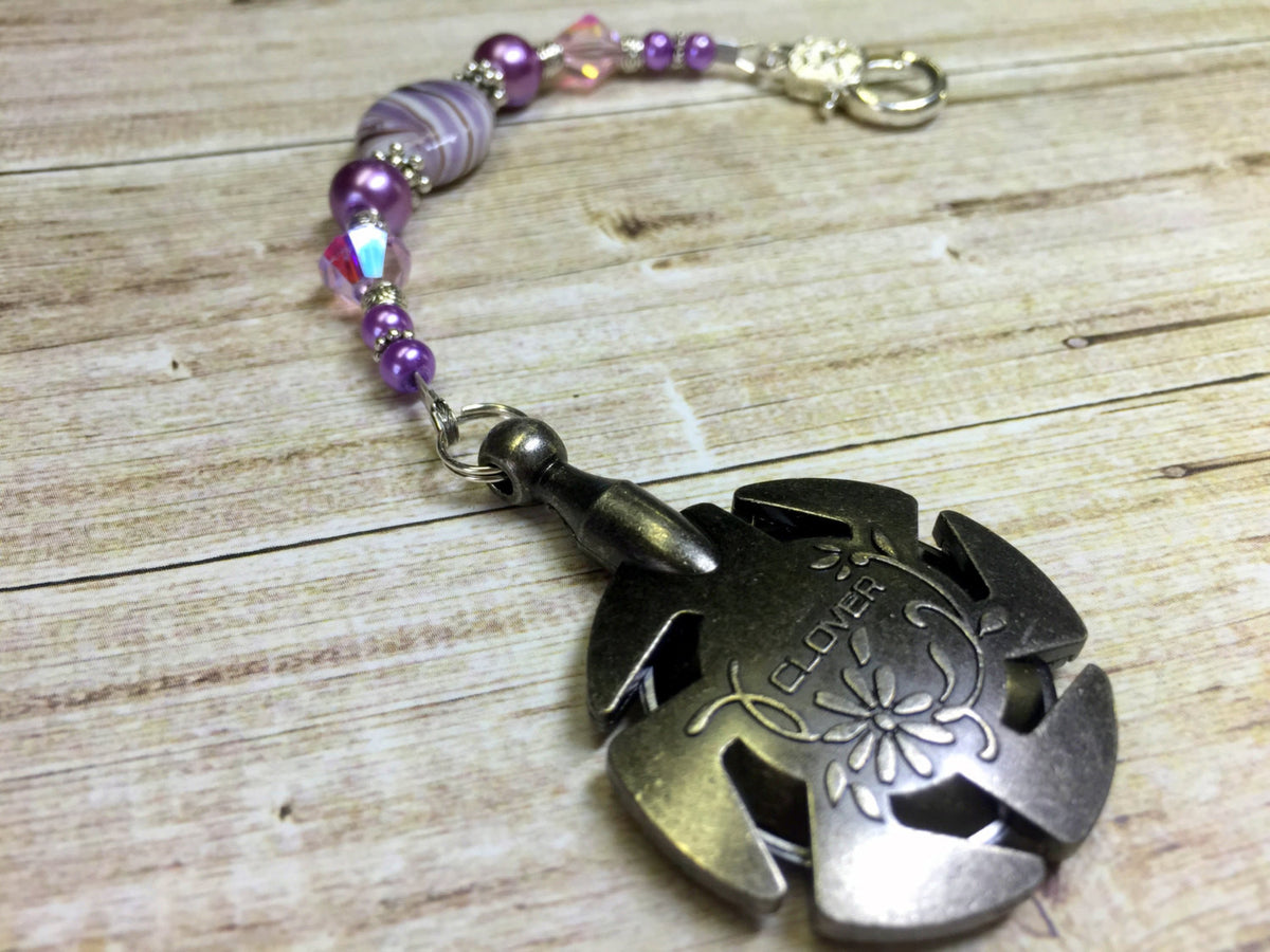 Yarn Cutter Pendant on a Beaded Fob – Jill's Beaded Knit Bits